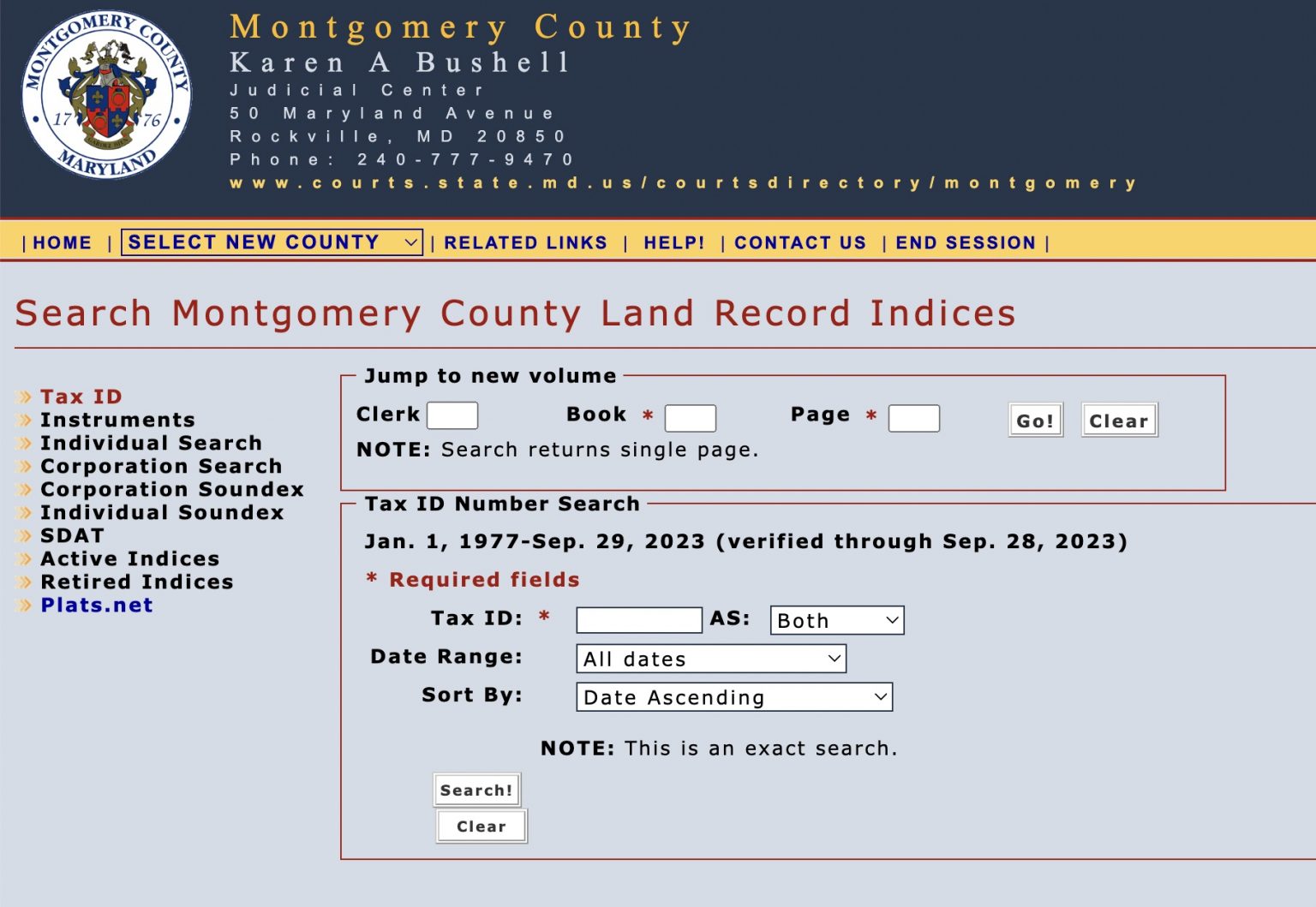 Property Research in Montgomery County